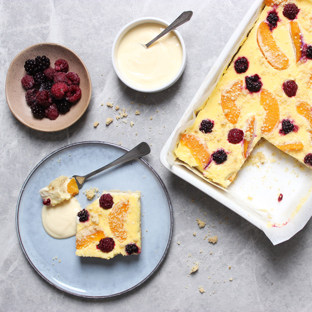 Fruity Yogurt Slice Recipe | EasiYo Yogurt Australia - EasiYo AU