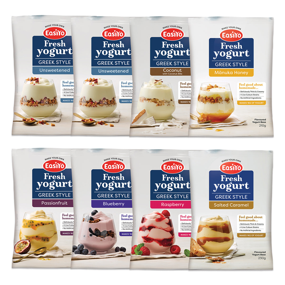 Greek Style Homemade Yogurt Sachets | EasiYo Australia - EasiYo AU